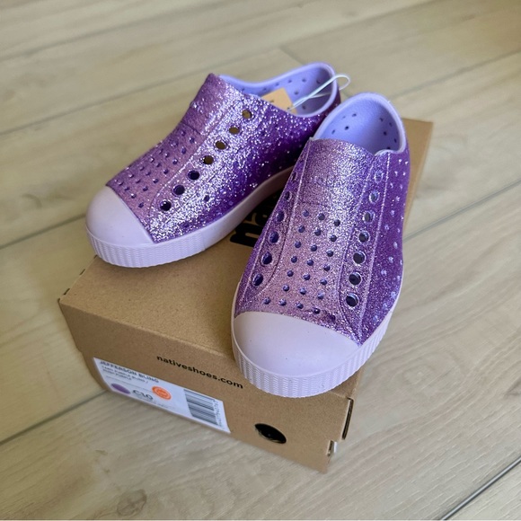 Native | Shoes | Native Jefferson Shoe Kid Toddler Girls Purple Powder ...